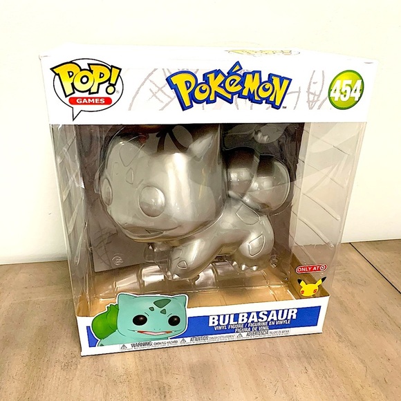 Funko | Toys | Funko Pop Bulbasaur Pokemon 454 Special Edition Jumbo ...